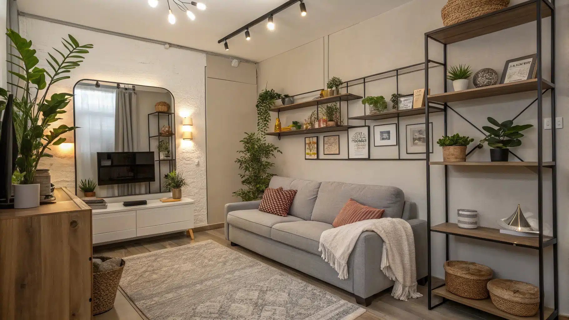 29 Small Apartment Living Room Ideas That Maximize Style In Minimal ...